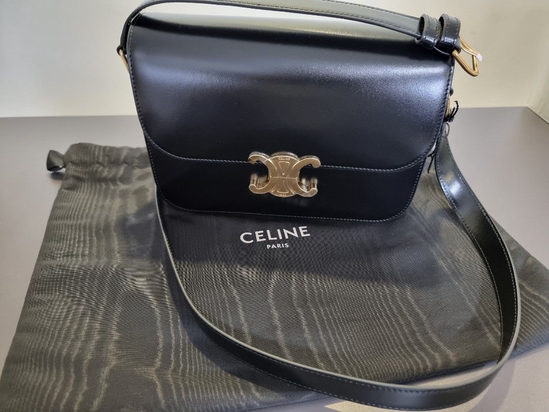 Celine Classique Triomphe Bag, Luxury, Bags & Wallets on Carousell