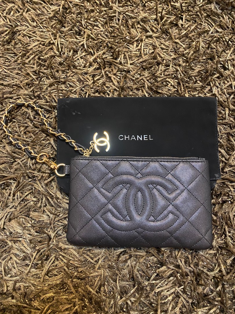 Chanel vip wallet on sling, Luxury, Bags & Wallets on Carousell