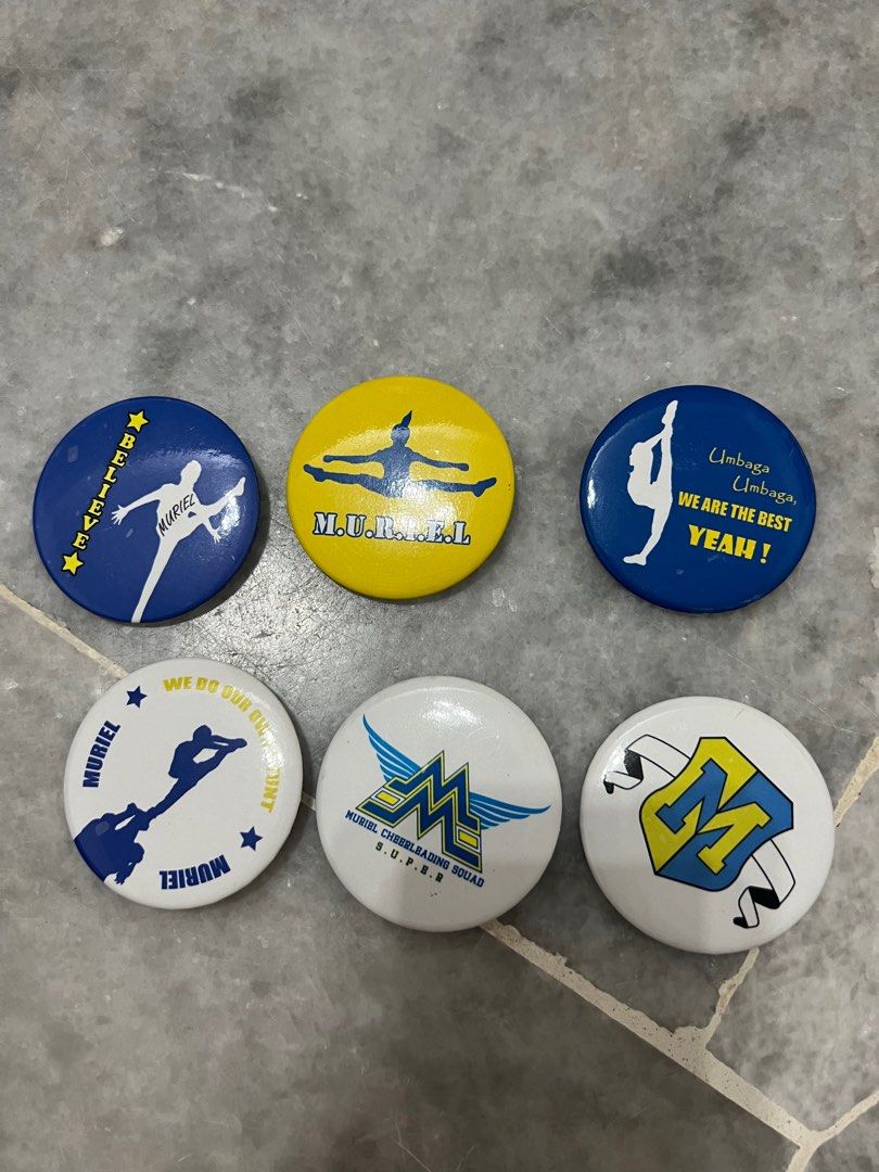 Cheerleading badges, Hobbies & Toys, Collectibles & Memorabilia ...