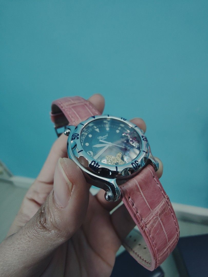 Chopard Happy Fish, Luxury, Watches on Carousell