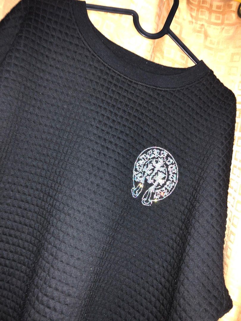 Chrome hearts X Cross Modera future sweatshirt, Women's Fashion, Coats ...