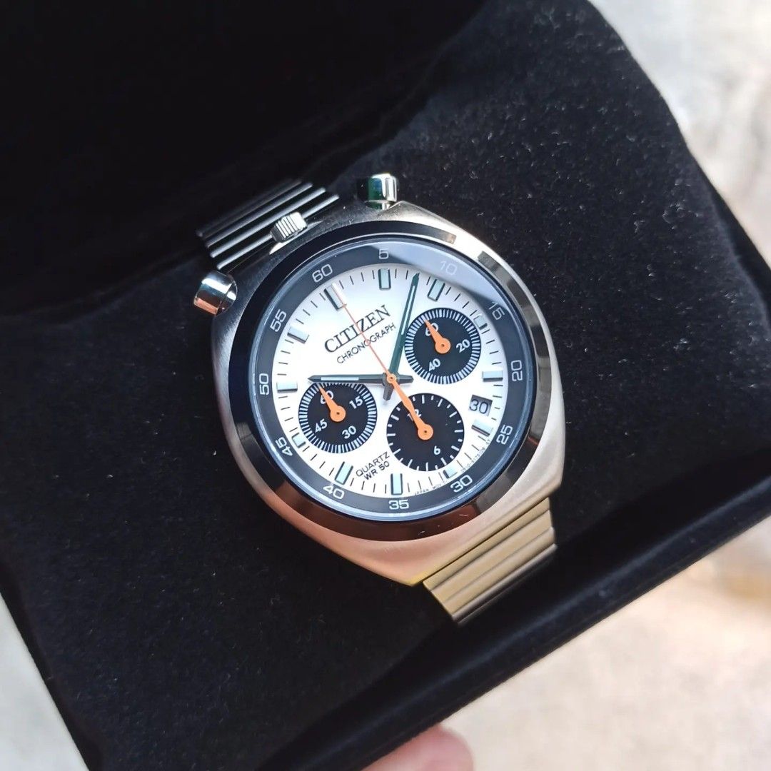 Citizen Bullhead Reissue - Panda Record Label - Tsuno Chronograph ...