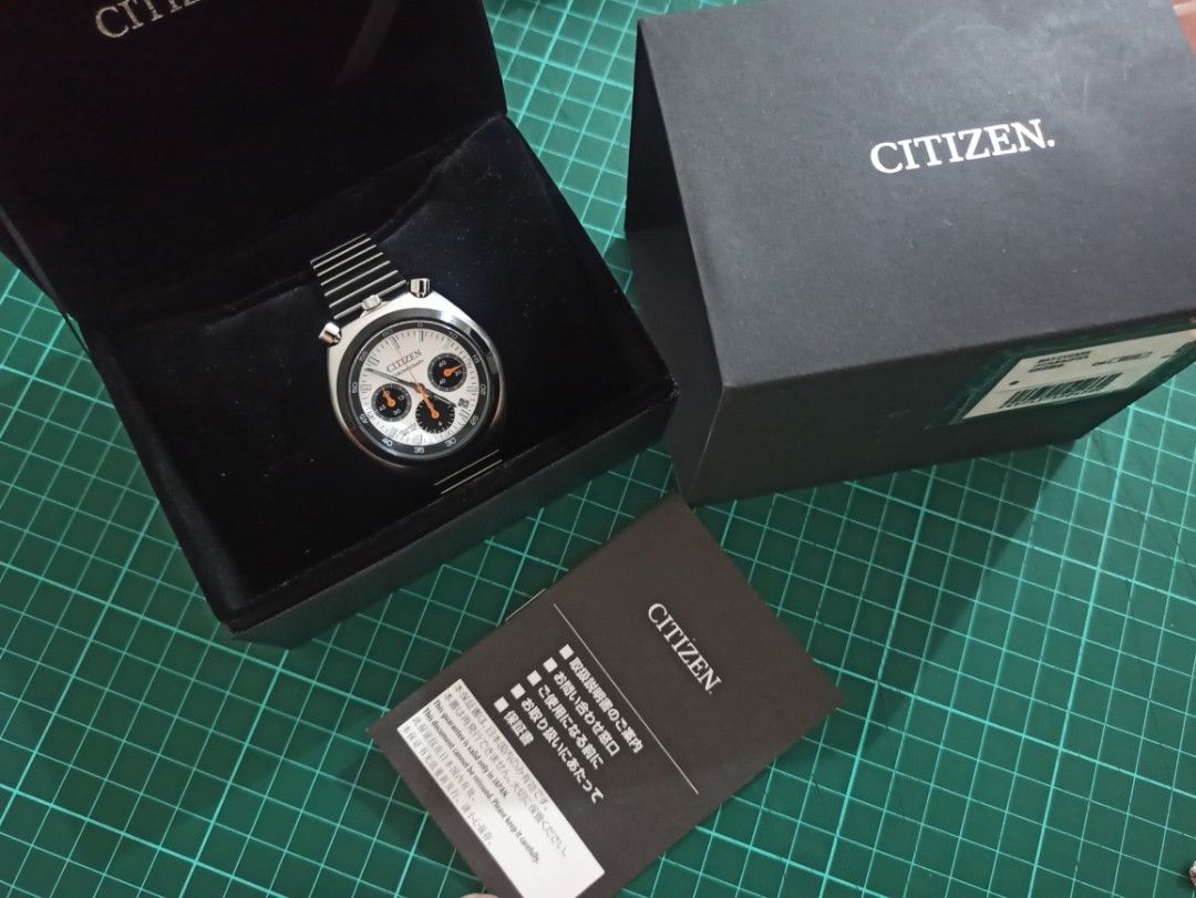 Citizen Bullhead Reissue - Panda Record Label - Tsuno Chronograph ...