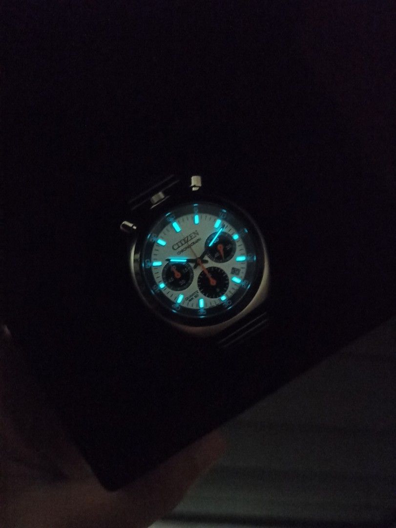 Citizen Bullhead Reissue - Panda Record Label - Tsuno Chronograph ...