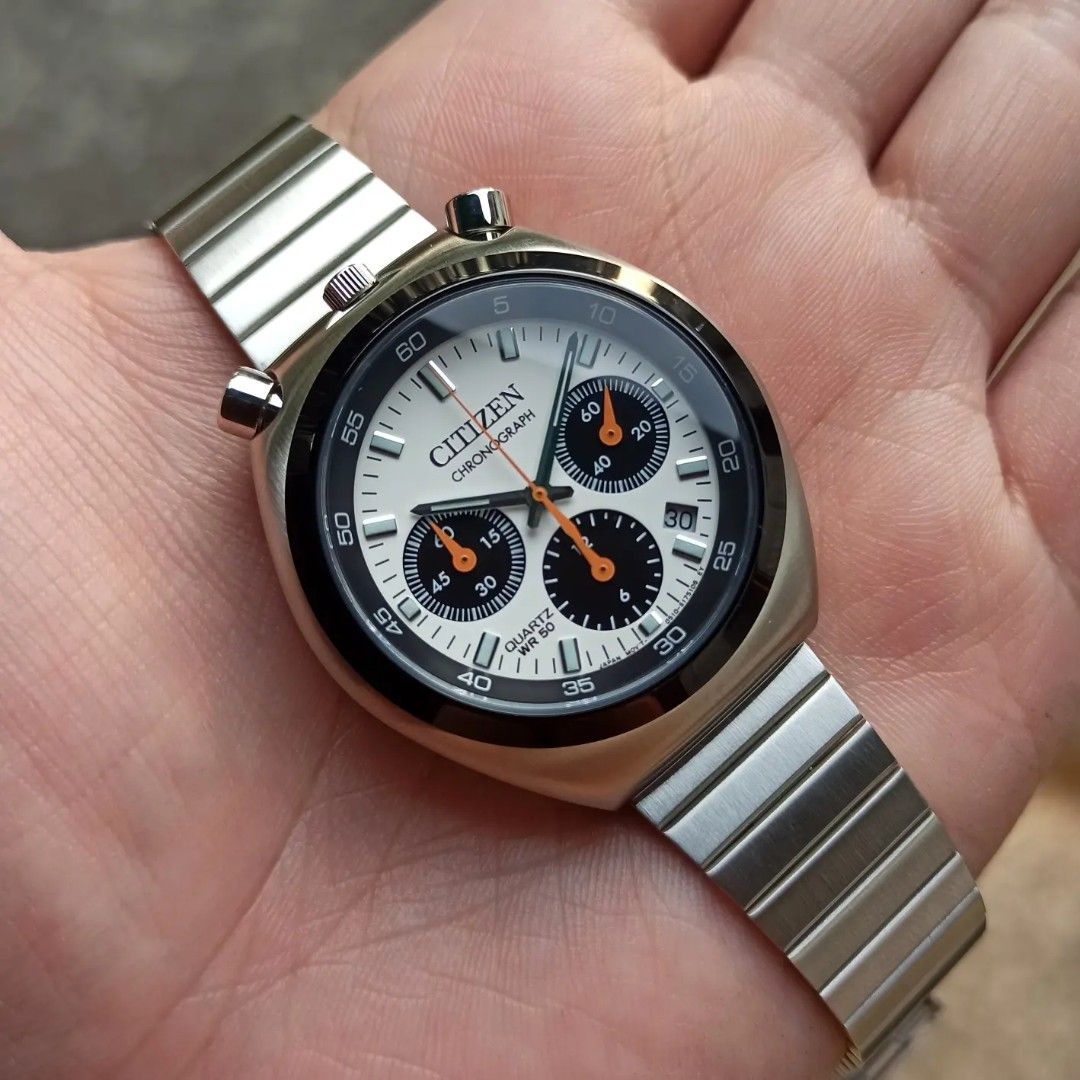 Citizen Bullhead Reissue - Panda Record Label - Tsuno Chronograph ...