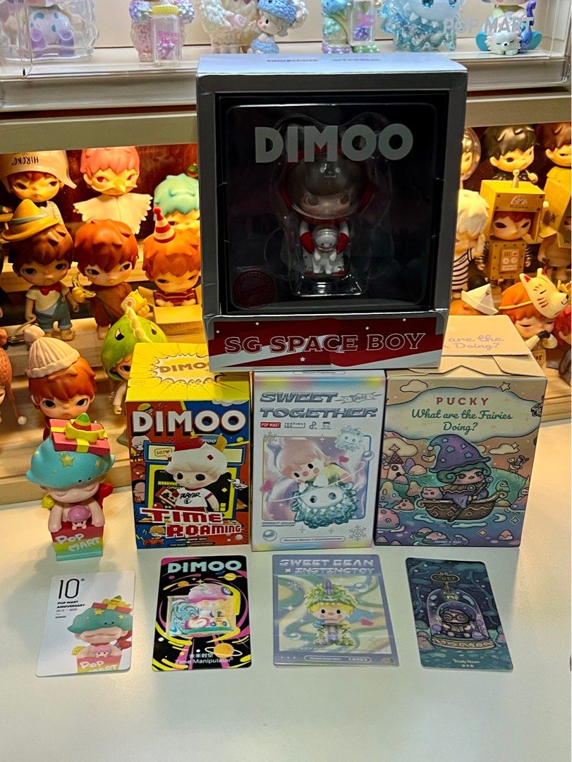 Clearance popmart limited edition secret dimoo sweet bean pucky ...
