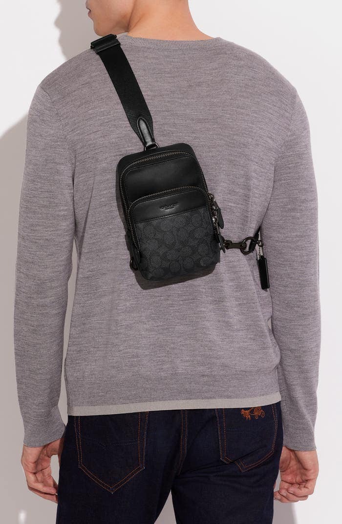 COACH Gotham Pack in Signature Canvas - Men, Luxury, Bags & Wallets on ...