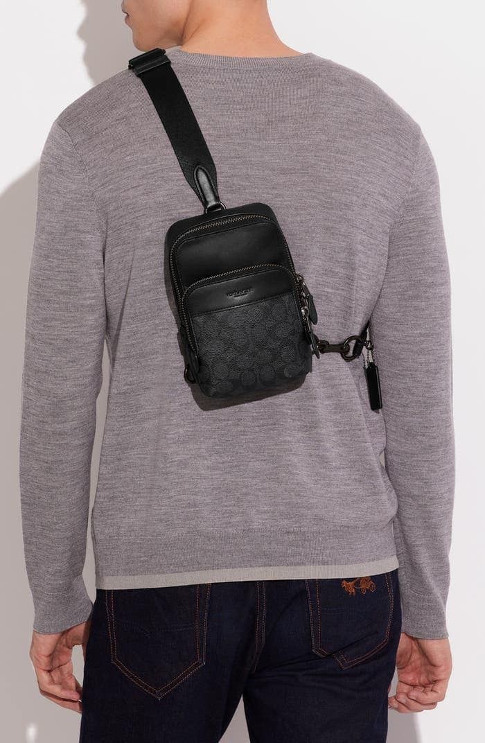COACH Gotham Pack in Signature Canvas - Men, Luxury, Bags & Wallets on ...