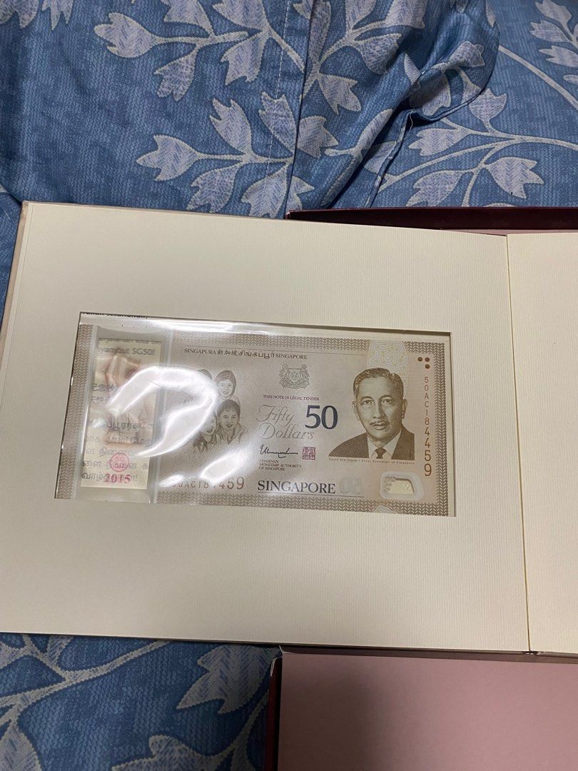 Commemorative notes set $50 $10x5, Hobbies & Toys, Memorabilia ...