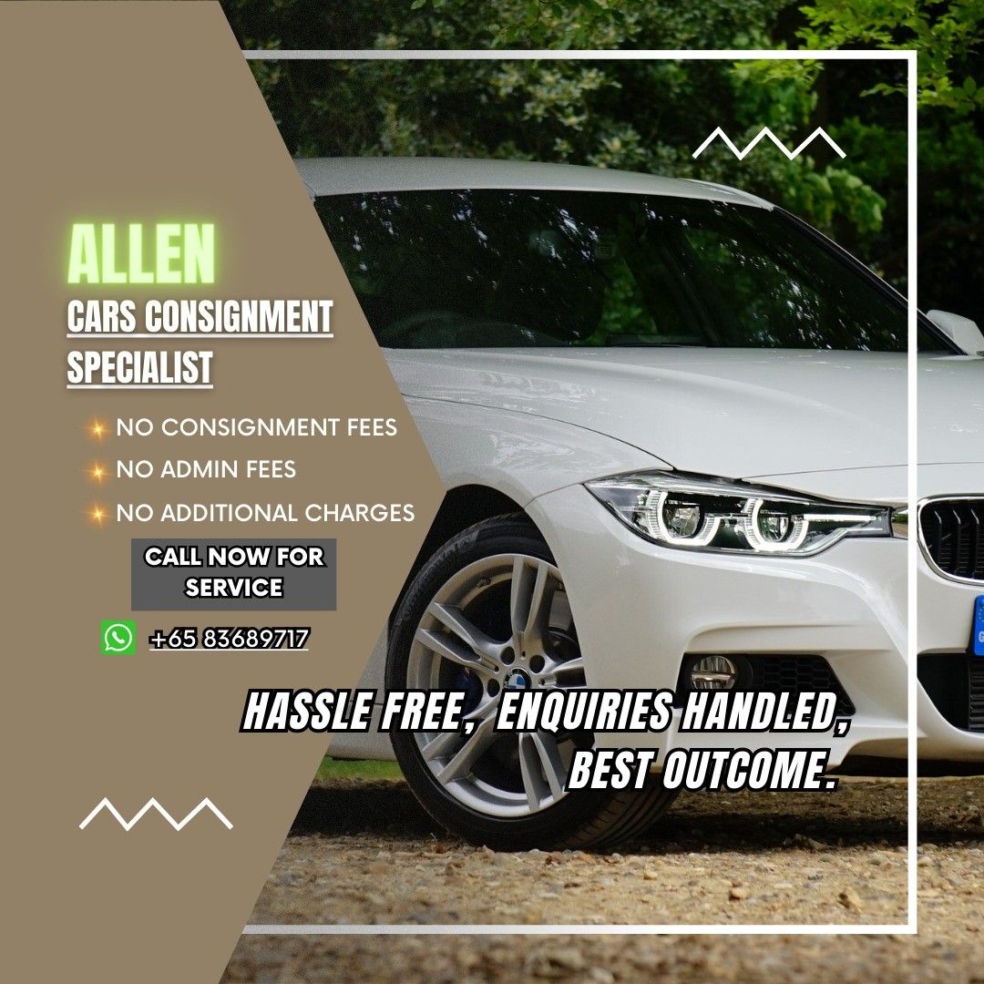 Consignment service by Allen, Car Accessories, Car Workshops & Services ...