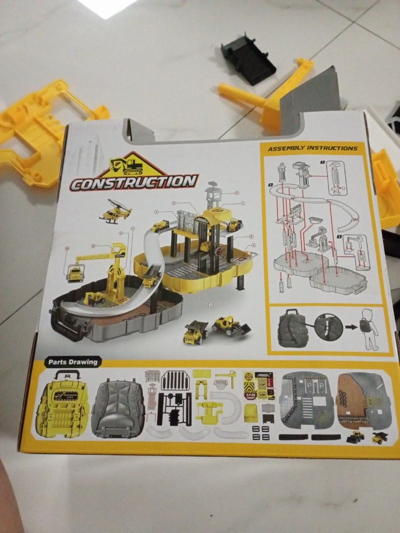 Construction backpack lp posted, Hobbies & Toys, Toys & Games on Carousell
