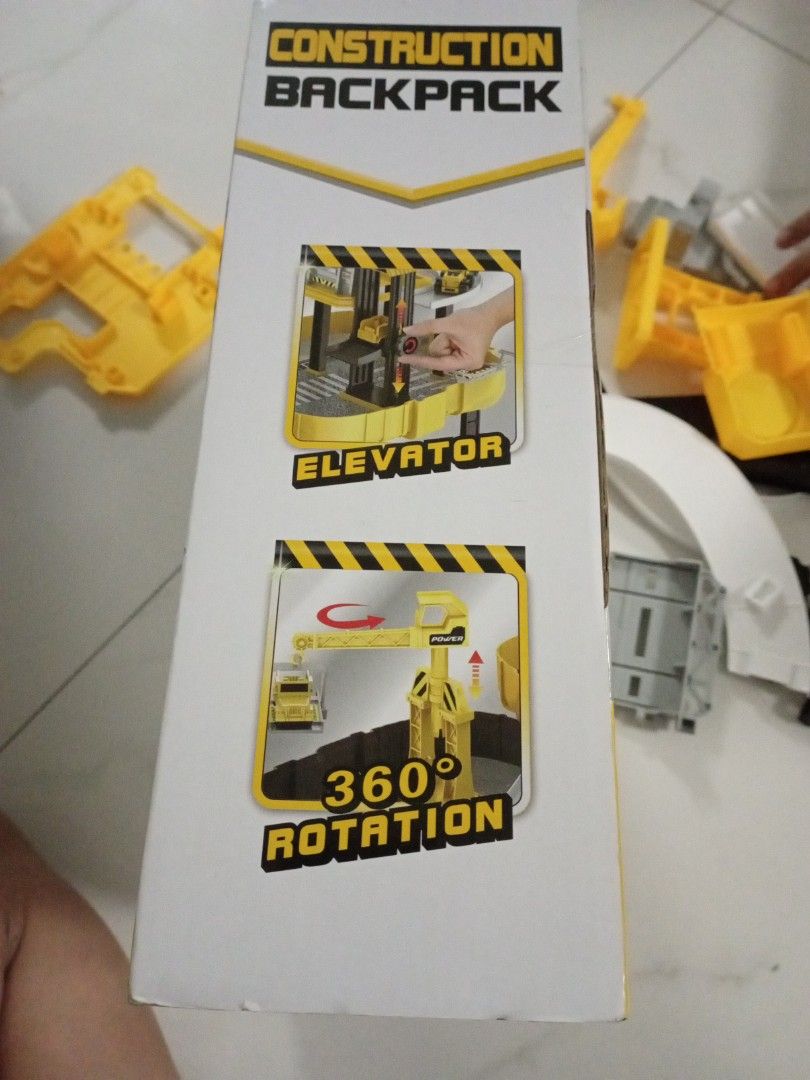 Construction backpack lp posted, Hobbies & Toys, Toys & Games on Carousell