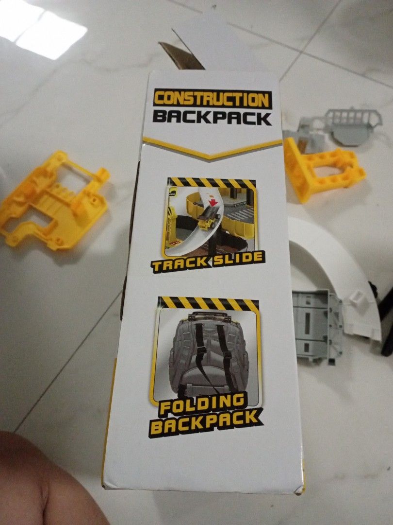 Construction backpack lp posted, Hobbies & Toys, Toys & Games on Carousell