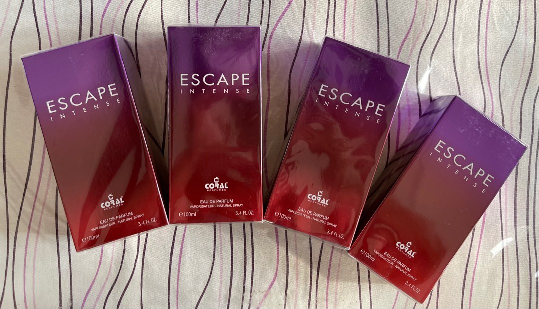 Coral - Escape, Beauty & Personal Care, Fragrance & Deodorants on Carousell