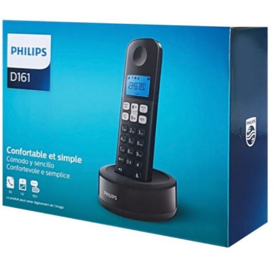 Cordless phone Philips D161, TV & Home Appliances, Other Home ...