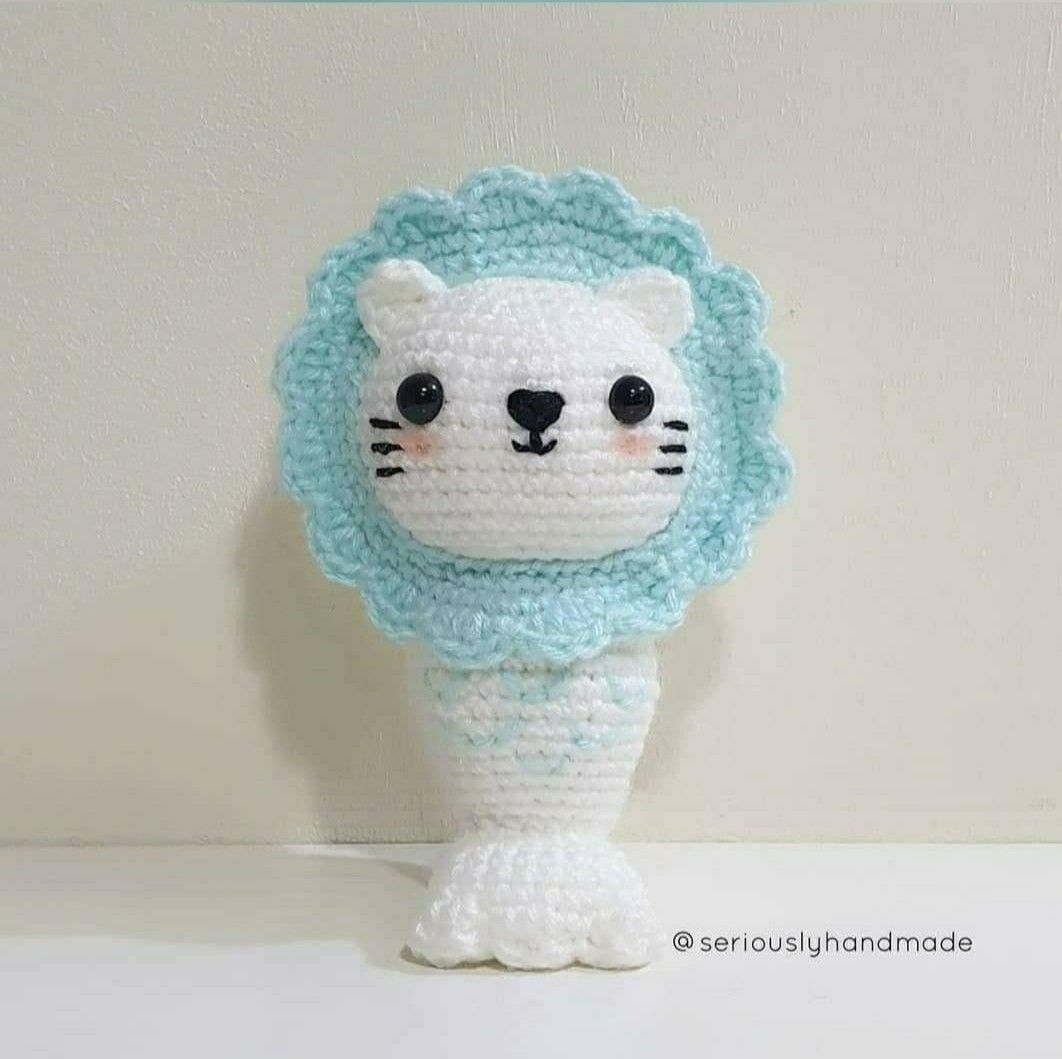 Crochet Merlion / Amigurumi, Hobbies & Toys, Stationery & Craft ...