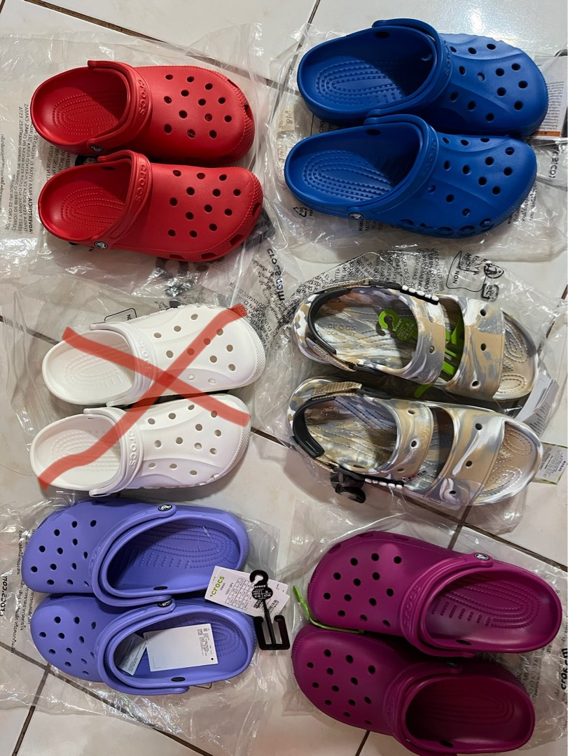 Original Crocs Classic and Sandals for Sale on Carousell