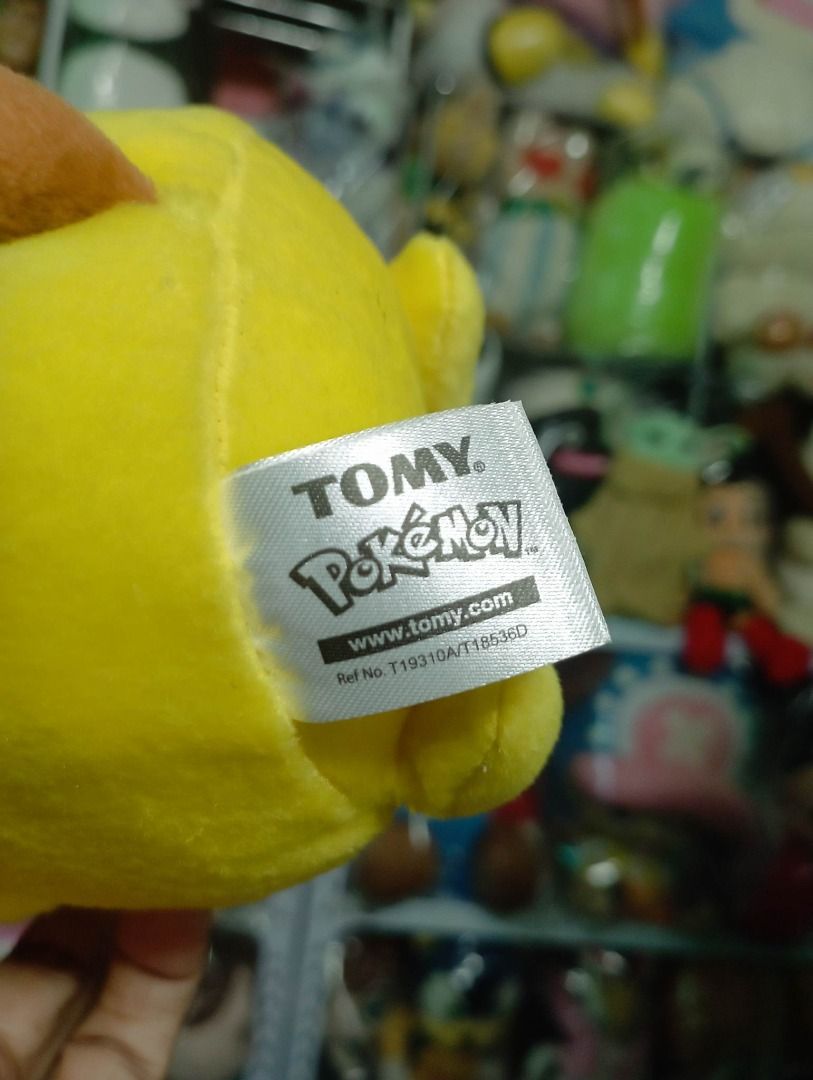 Cute 8-Inch Angry Pikachu Pokemon Plush Toy (Tomy), Hobbies & Toys ...