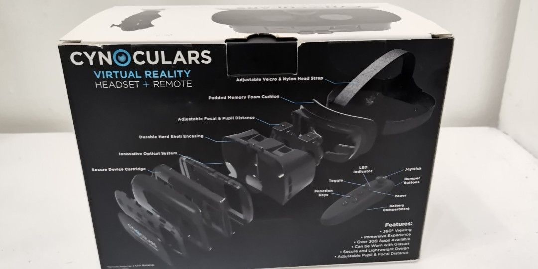 Cynoculars VR Headset + Remote on Carousell
