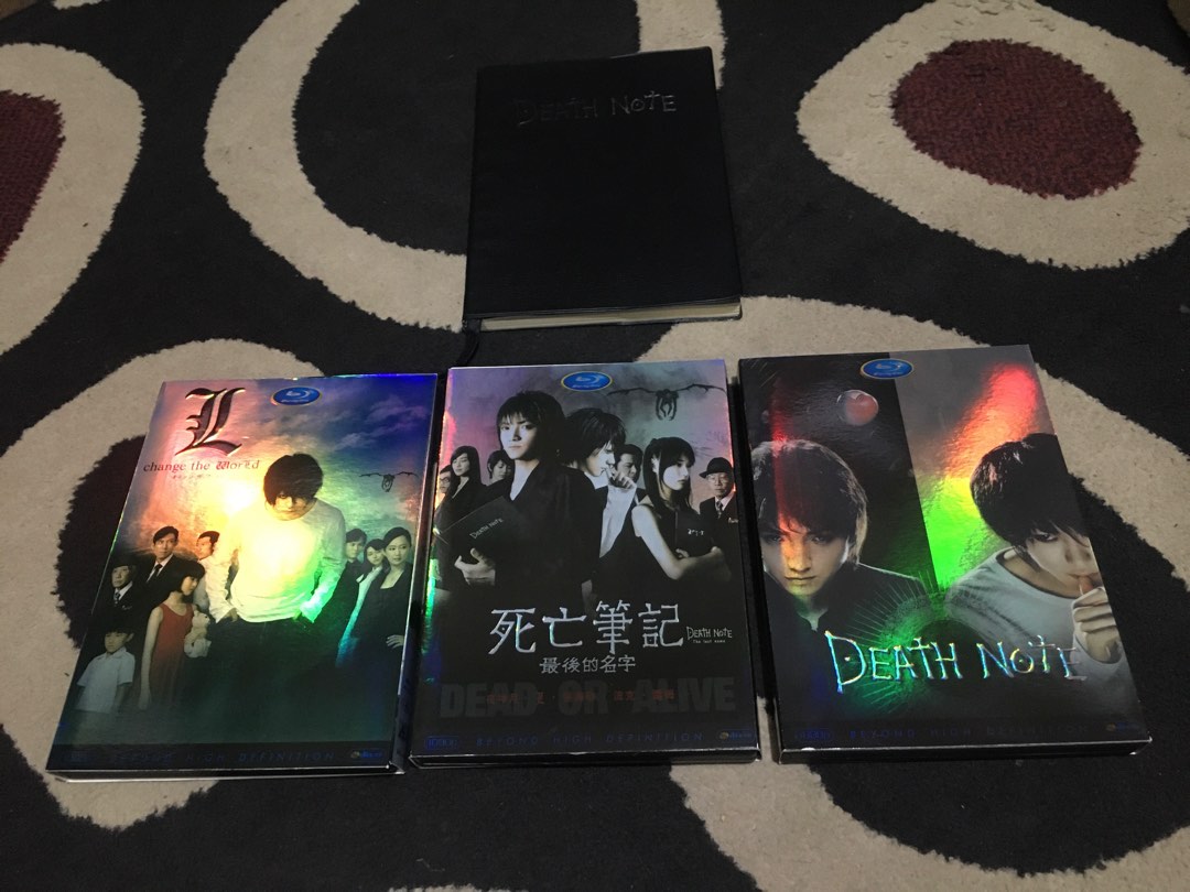 Death note dvd movies on Carousell