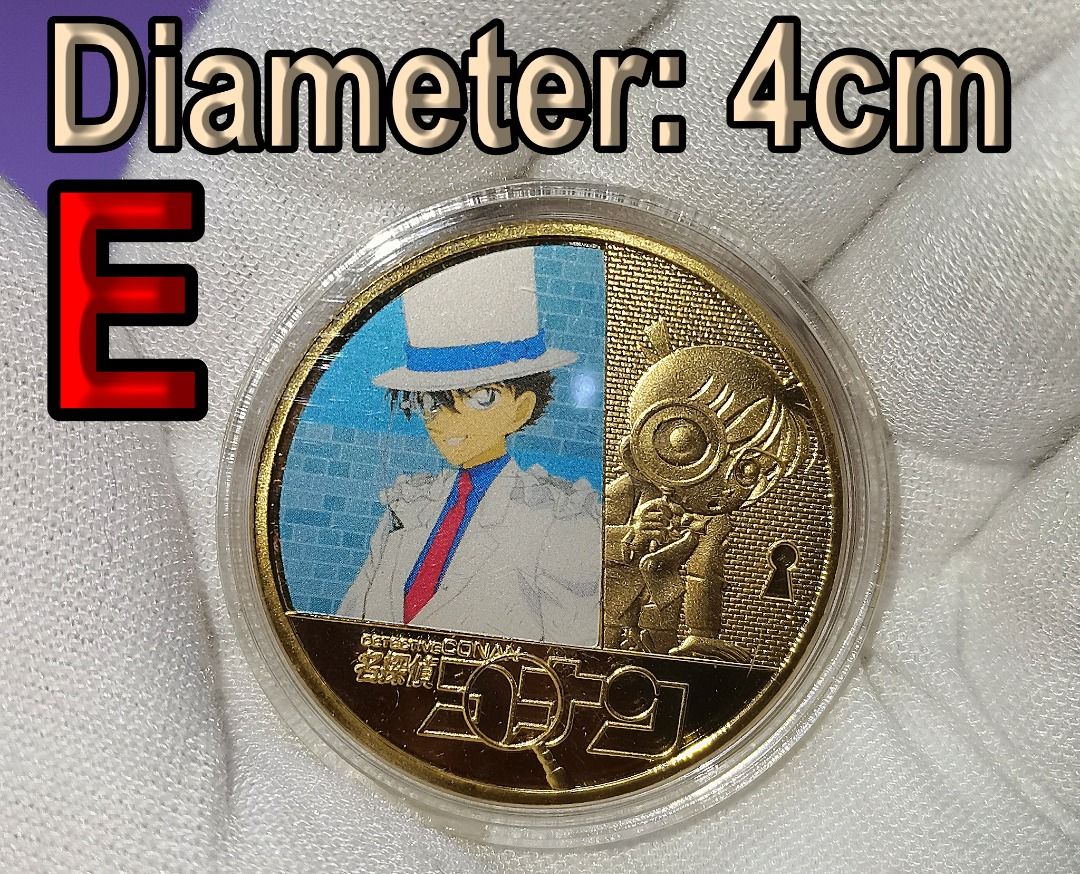 Detective Conan coin collection ( J Store ), Hobbies & Toys ...