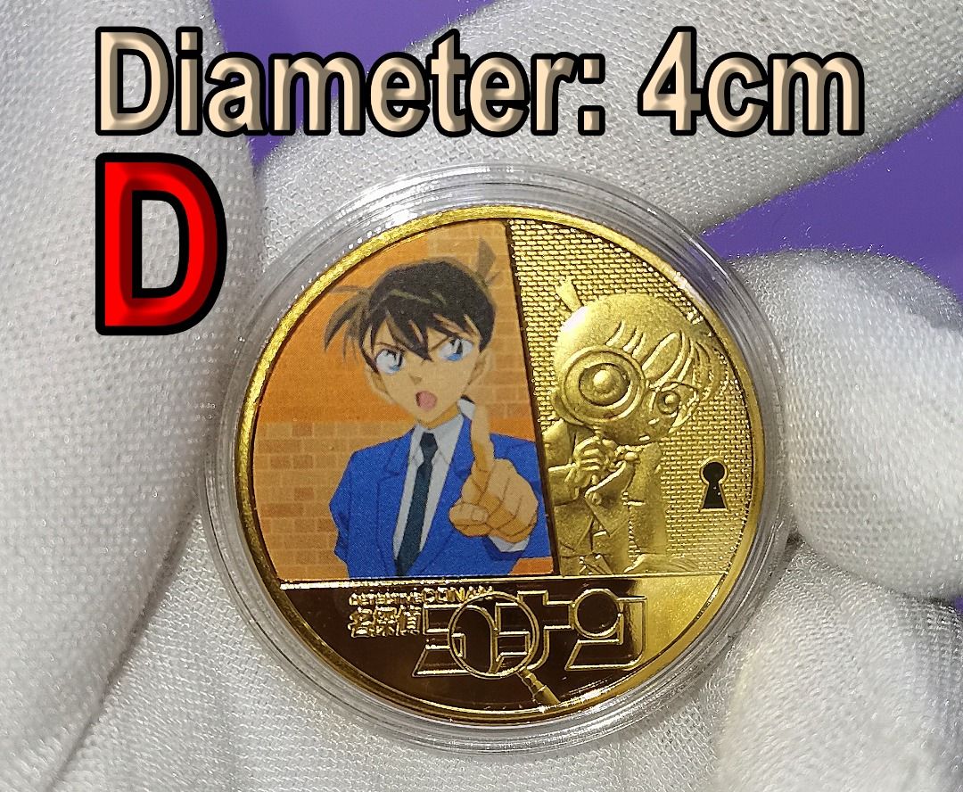 Detective Conan coin collection ( J Store ), Hobbies & Toys ...
