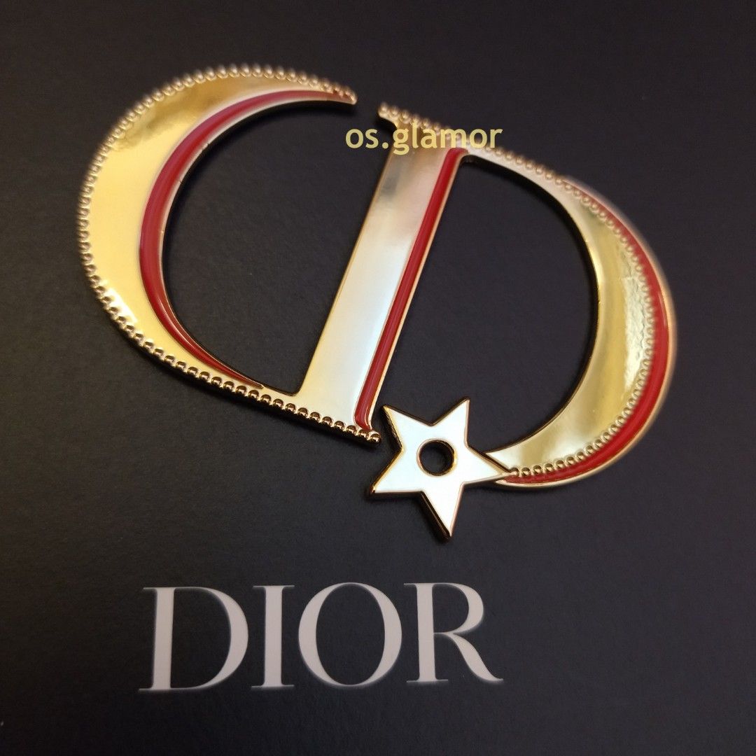 DIOR CD Lucky Star Bookmark with Small String Pouch, Women's Fashion ...
