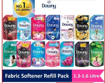 Downy Fabric Softener Refill Pack 1.3-1.6L NT1011, Furniture & Home Living, Cleaning & Homecare ...