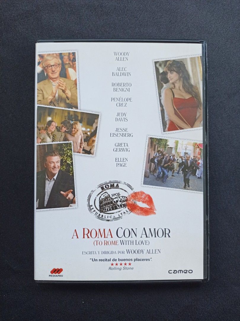 DVD A Roma Con Amor, Hobbies & Toys, Music & Media, CDs & DVDs on Carousell