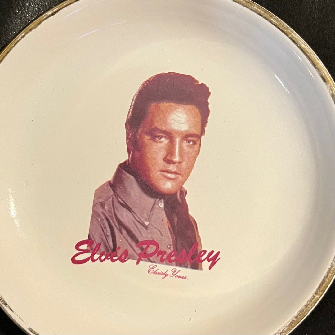 Elvis Presley ceramic plate, Hobbies & Toys, Collectibles & Memorabilia ...