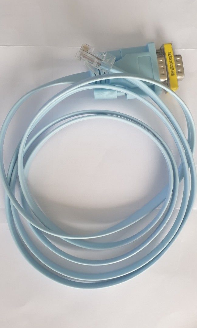 Ethernet to RS232 adaptor cable, Computers & Tech, Parts & Accessories ...