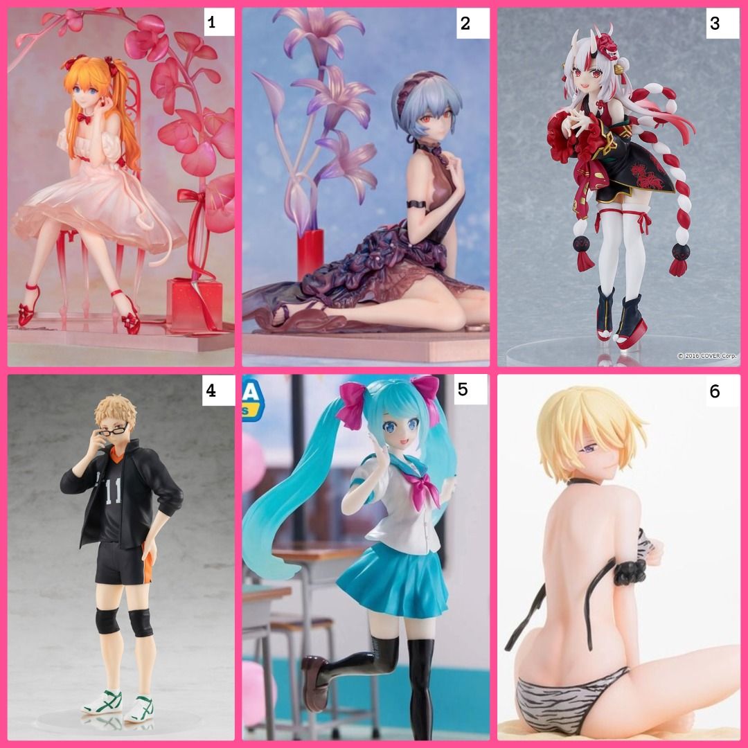 Evangelion Asuka Langley Shikinami Whisper of Flower Ver. Rei Ayanami Pop Up Parade Hololive ...