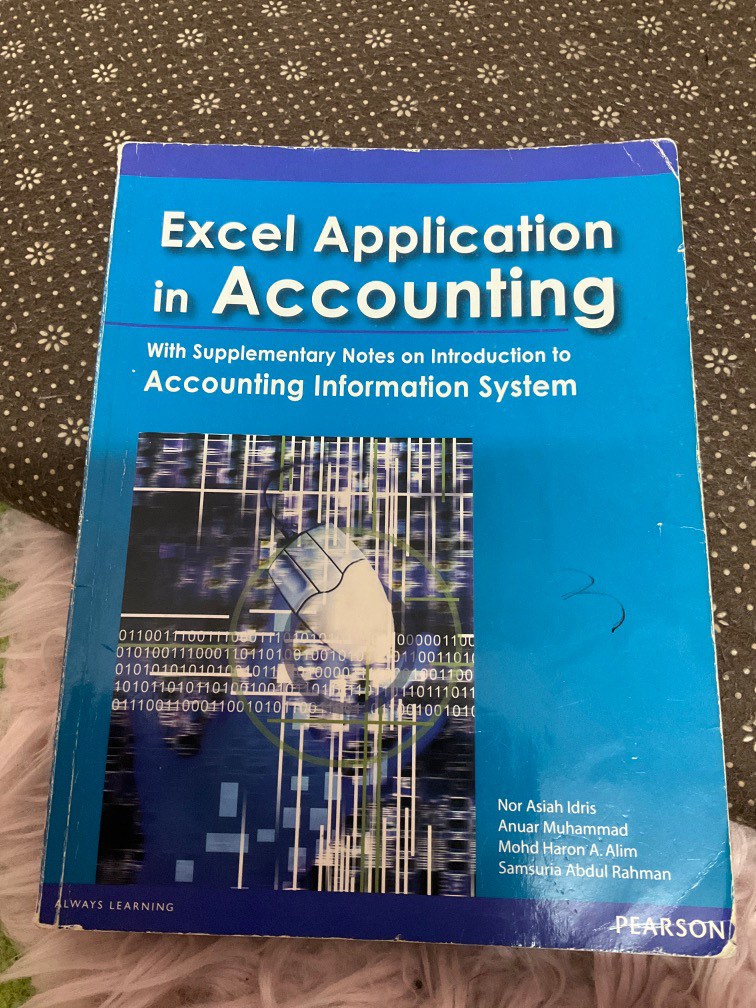 excel application in accounting uitm ais, Hobbies & Toys, Books & Magazines, Textbooks on Carousell