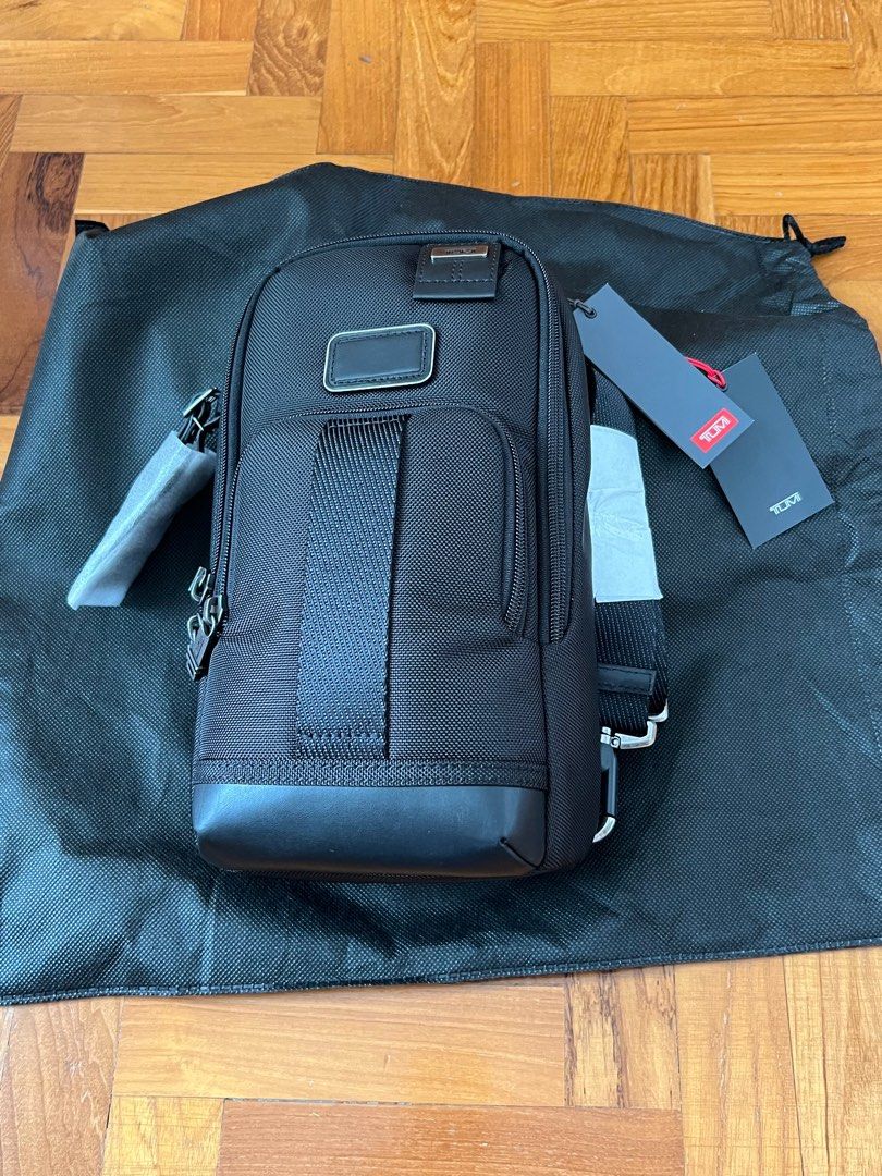 Tumi Slim Sling Bag, Men's Fashion, Bags, Sling Bags on Carousell