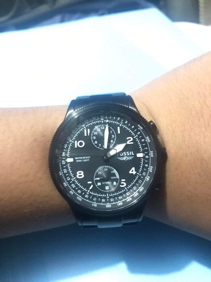 Fossil Retro Pilot Hybrid on Carousell