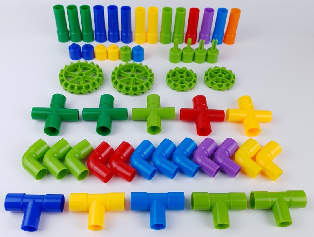 CONTAINER PIPE BUILDING BLOCK OPEN ENDED TOY, Hobbies & Toys, Toys ...
