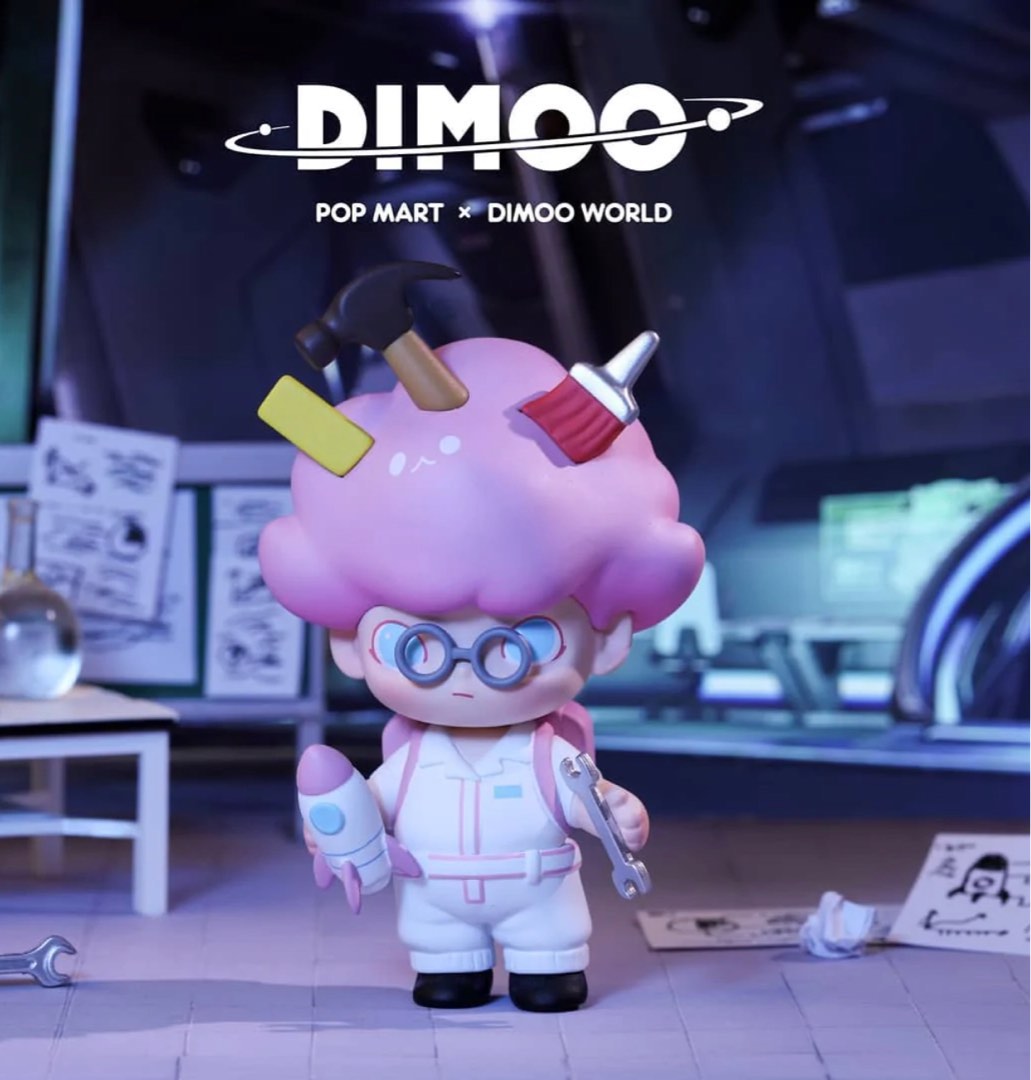 Dimoo doctor of aeronautics (space travellers) POPMART, Hobbies & Toys ...