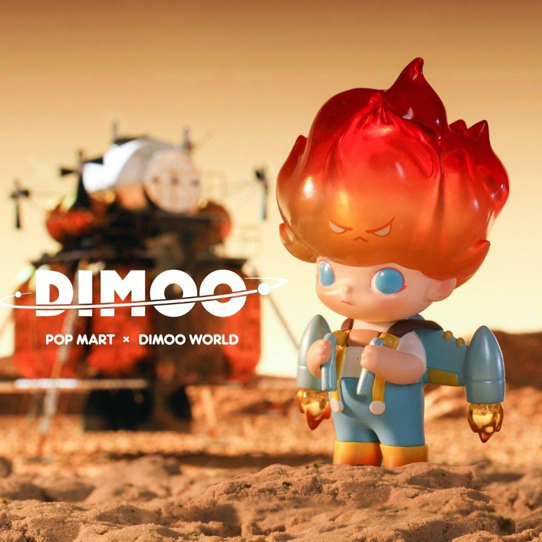 Dimoo jet boy (space travellers) POPMART, Hobbies & Toys, Toys & Games ...
