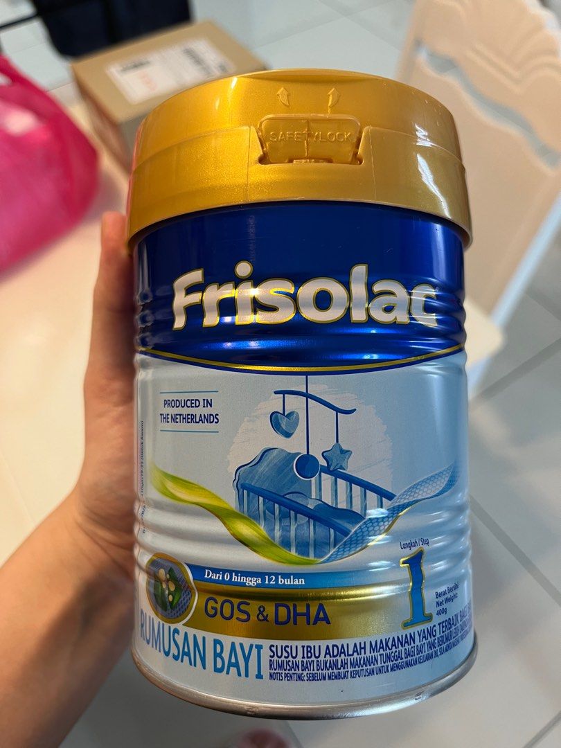 Frisolac Step 1 400g, Babies & Kids, Nursing & Feeding, Breastfeeding ...