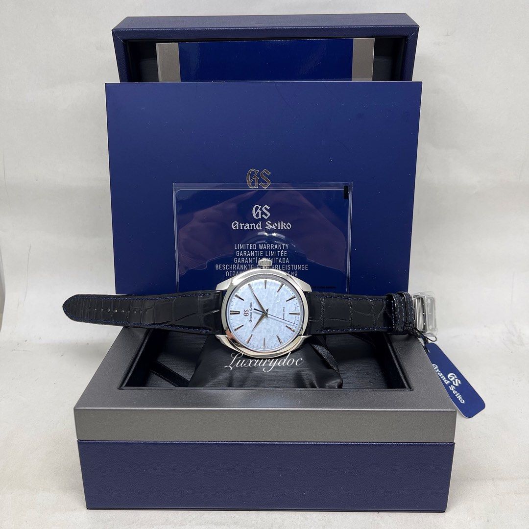 FS.BNIB GRAND SEIKO SPRING DRIVE OMIWATARI 3DAYS 38.5MM WATCH SBGY007 ...