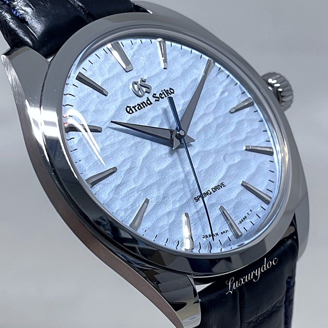FS.BNIB GRAND SEIKO SPRING DRIVE OMIWATARI 3DAYS 38.5MM WATCH SBGY007 ...
