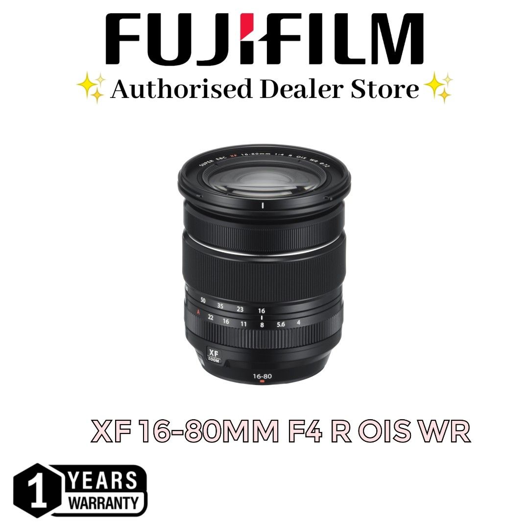 FUJI XF 16-80mm f4 r ois wr / 16-80MM F4 fuji lens, Photography, Lens & Kits on Carousell