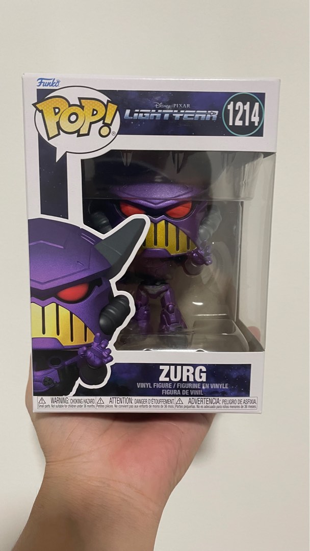 Funko Pop Lightyear Zurg - 1214, Hobbies & Toys, Toys & Games on Carousell