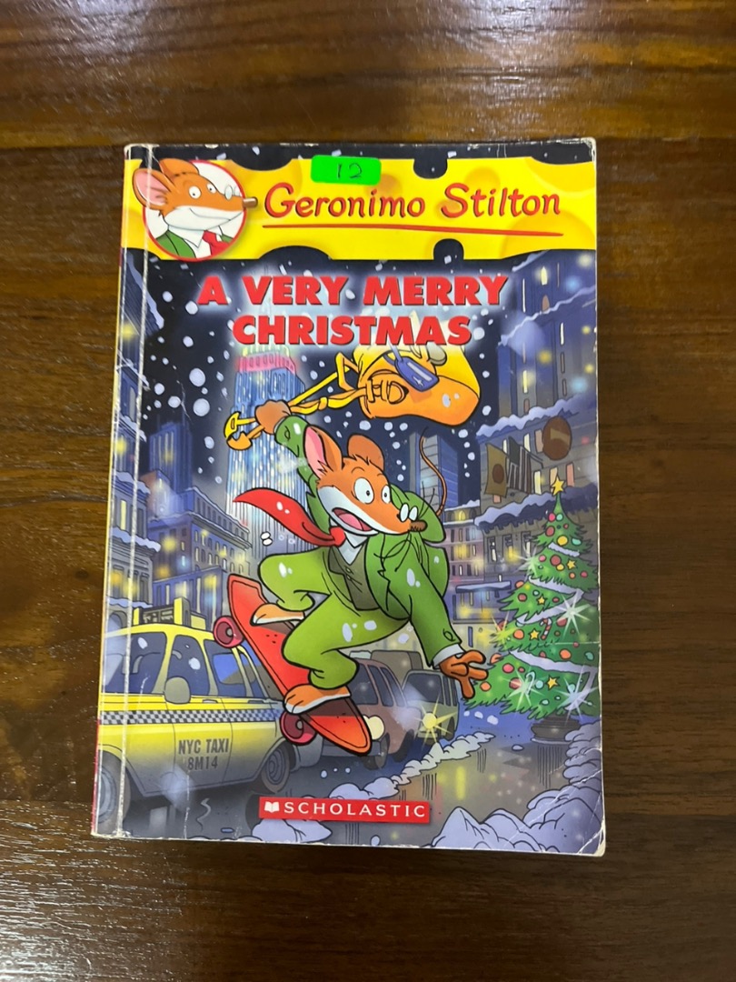 Geronimo Stilton: A Very Merry Christmas, Hobbies & Toys, Books ...