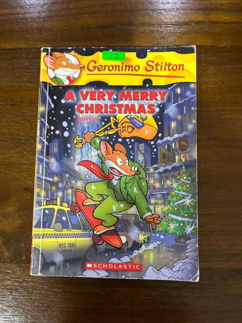 Geronimo Stilton: A Very Merry Christmas, Hobbies & Toys, Books ...