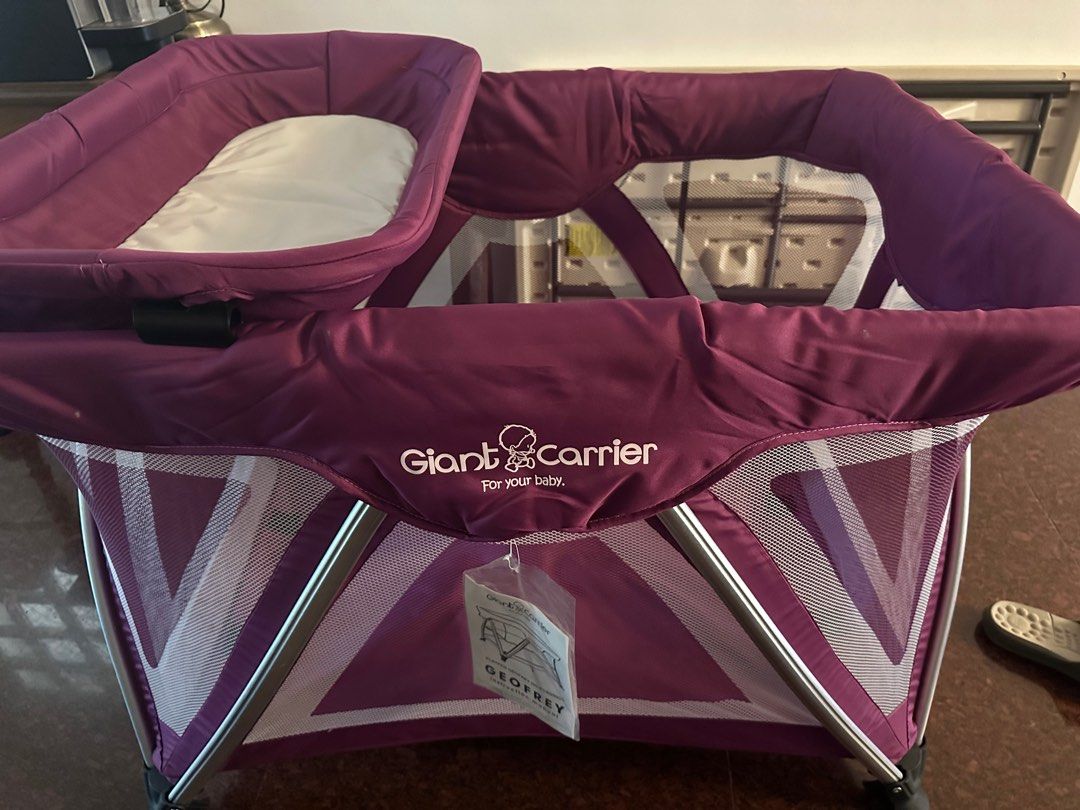 Giant Carrier Crib Cot Playpen Geofrey, Babies & Kids, Baby Nursery ...