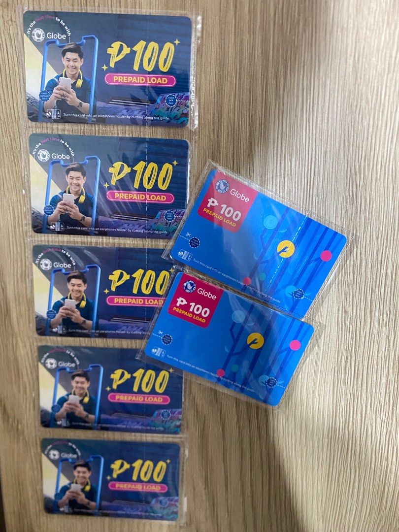 Globe Load Card 100’s on Carousell