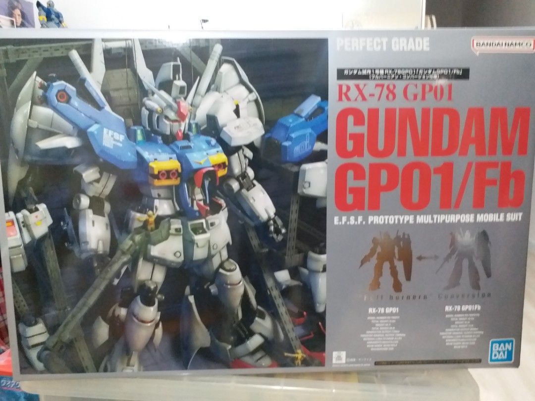 Gundam 0083 - RX-78GP01 Gundam GP01/GP01Fb ,Bandai PG, 興趣及遊戲, 玩具 & 遊戲類 - Carousell