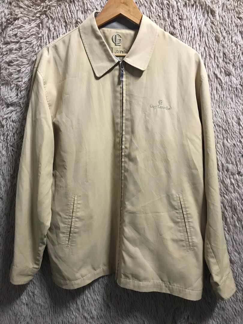 Guy Laroche Mustard Harrington Jacket on Carousell