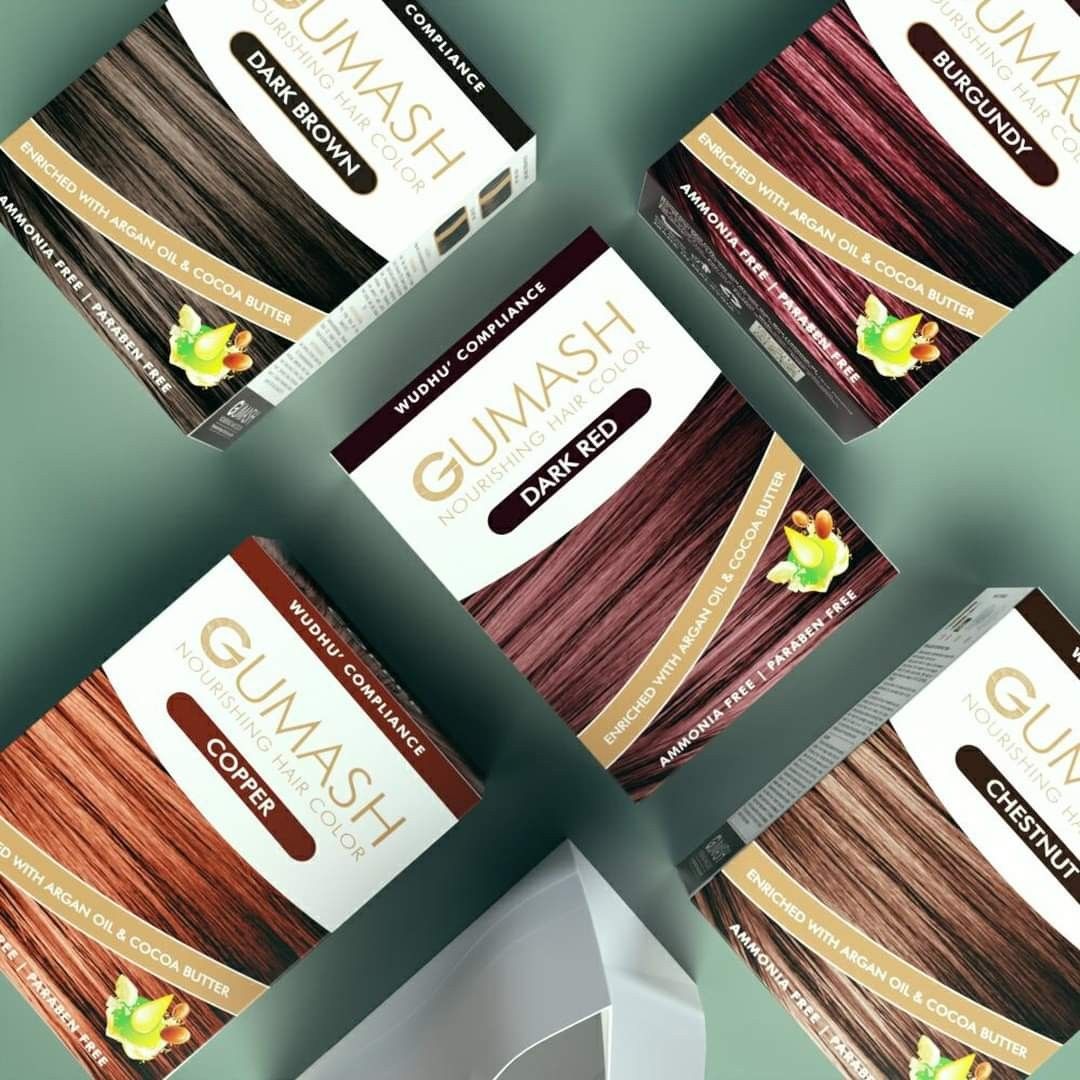 HALAL HAIR DYE / GUMASH HAIR DYE / HAIR COLOUR / WUDHU COMPLIANCE HAIR ...